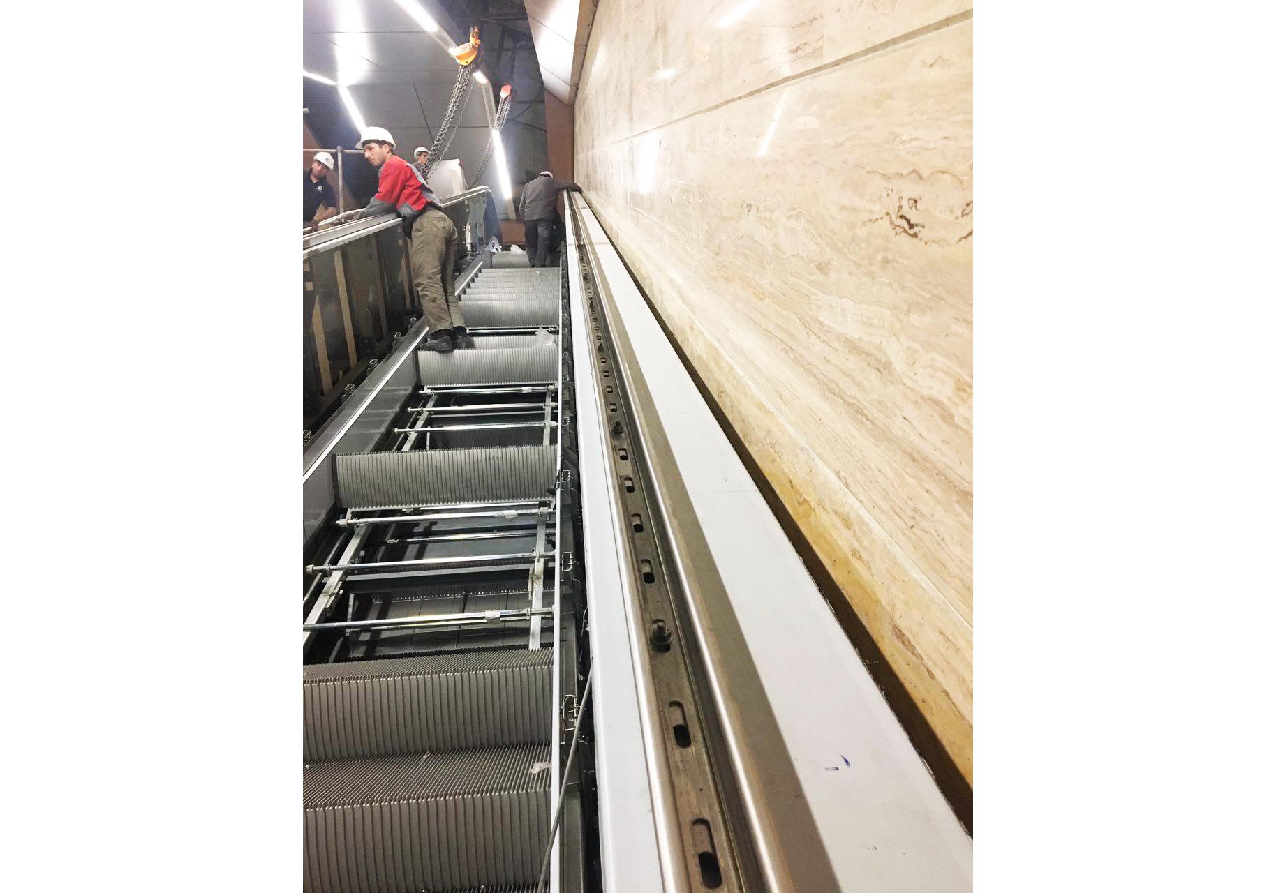 Tehran Metro-Line 5 - تمکین فولاد آسانبر | آسانسور و پله برقی | شیندلر ...